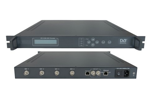 4in1 HDSDI MPEG-4 AVC/H.264 HD Encoder